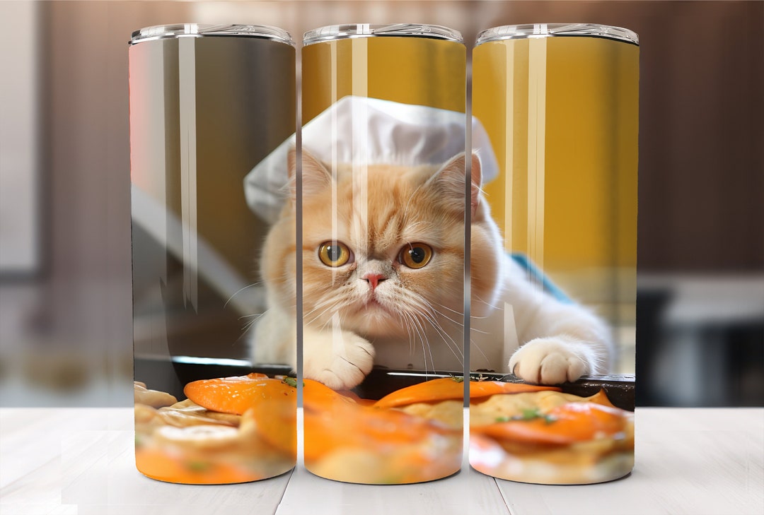 Digital Download: Exotic Shorthair Cat Fast Food Worker - Etsy