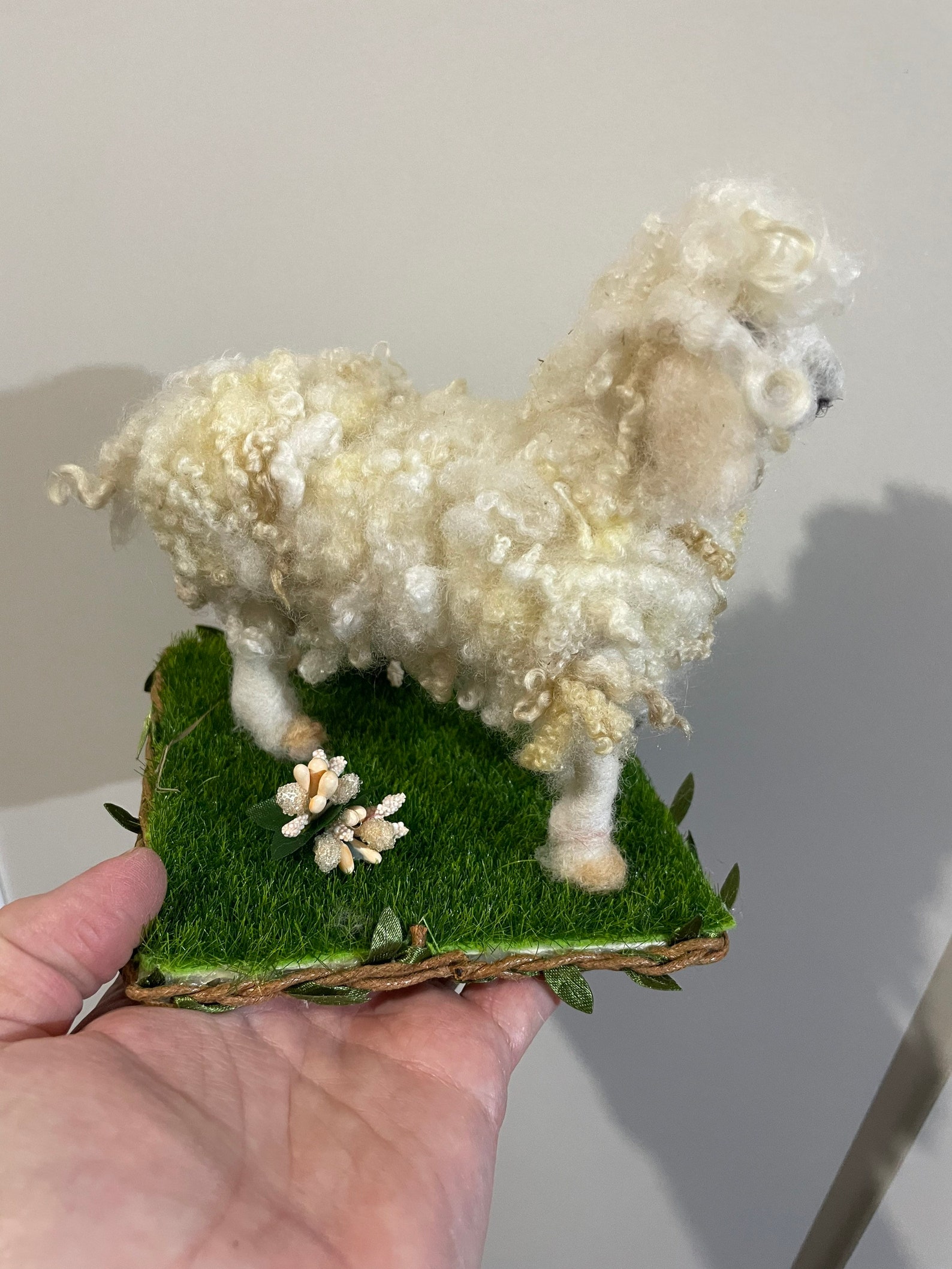 Wooly Lamb Sheep Needle Felting-canada - Etsy