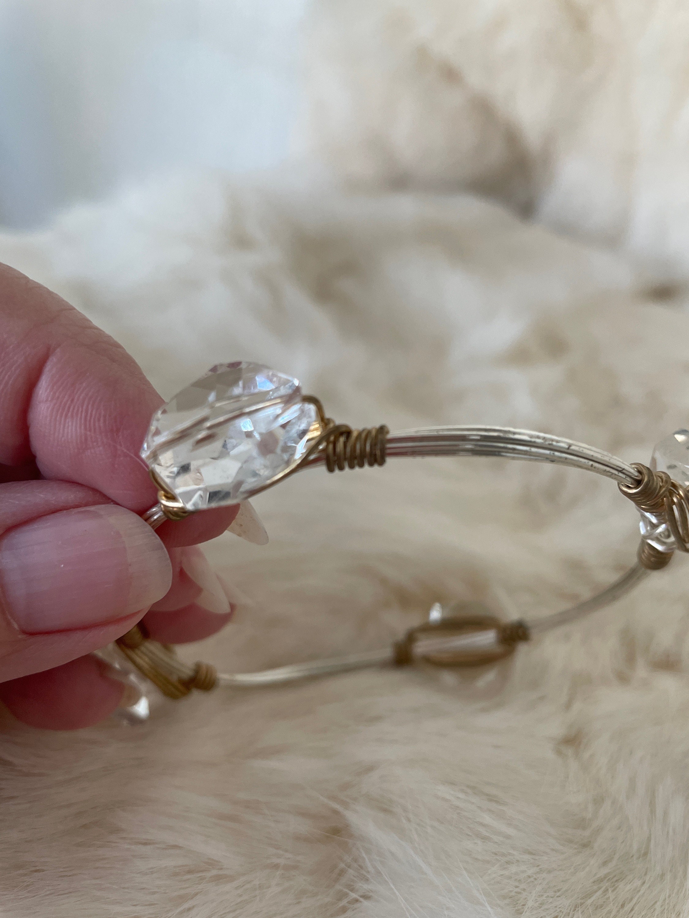 Wire Wrapped Bangle Bracelets - Etsy