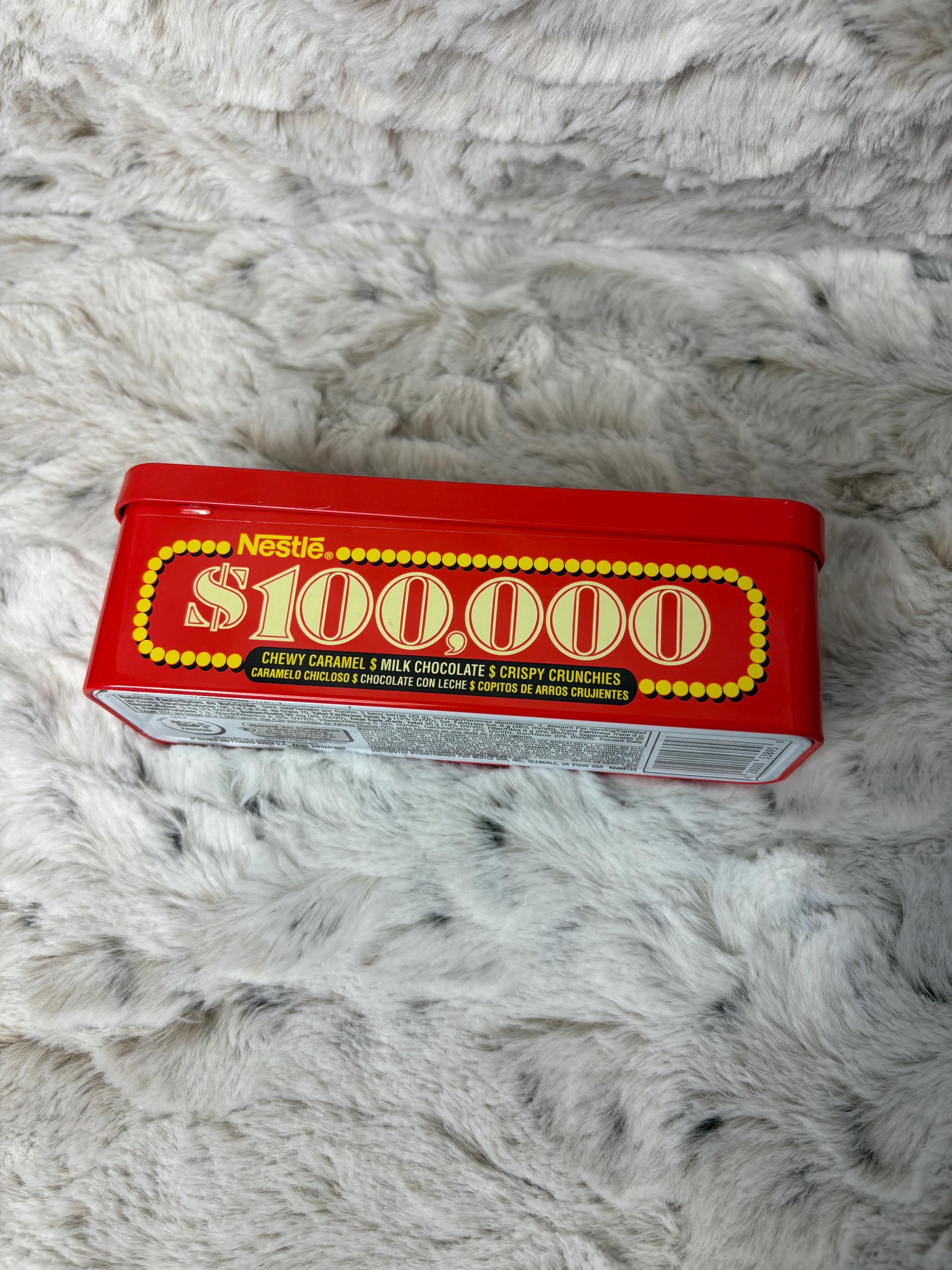 Retro Nestle 100,000 Candy Bar Metal Tin. Hinged Lid - Etsy