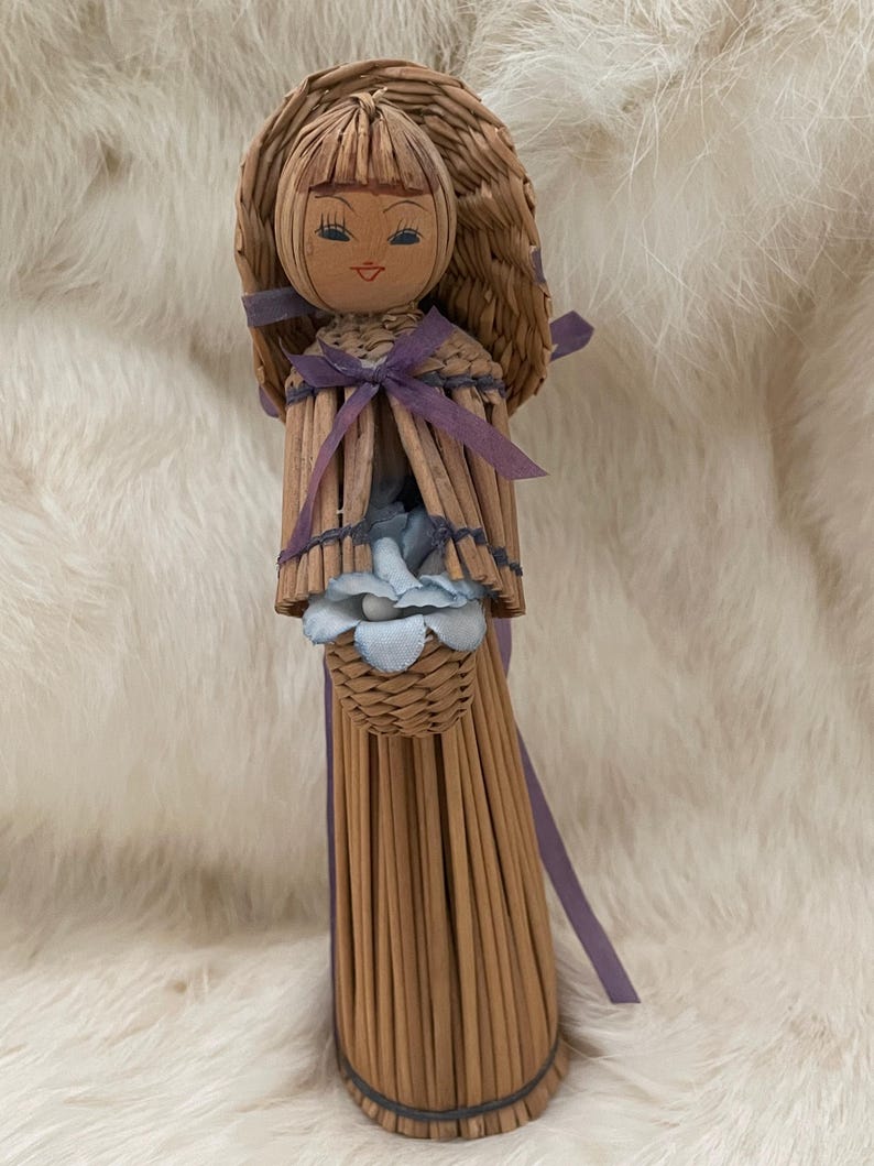 Vtg Korean Straw Doll. 5” - Etsy