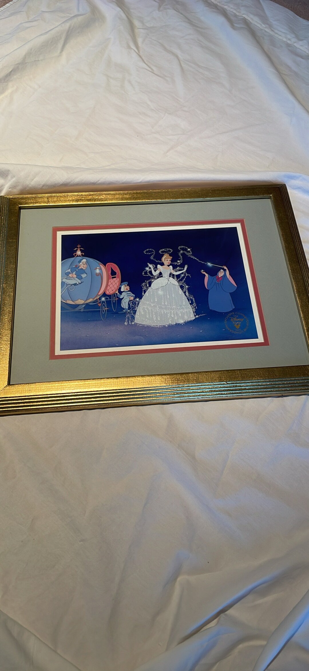 Disney Cinderella 1995 Lithograph Print - Etsy