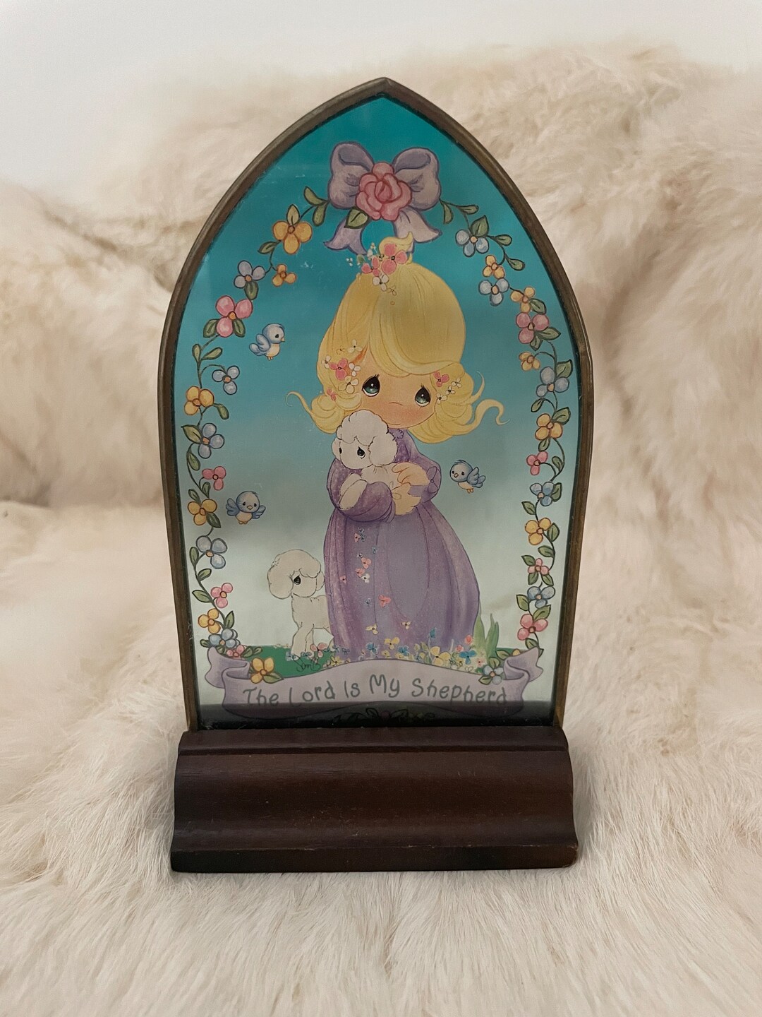 Vtg Precious Moments Decor. the Lord is My Shepherd. - Etsy