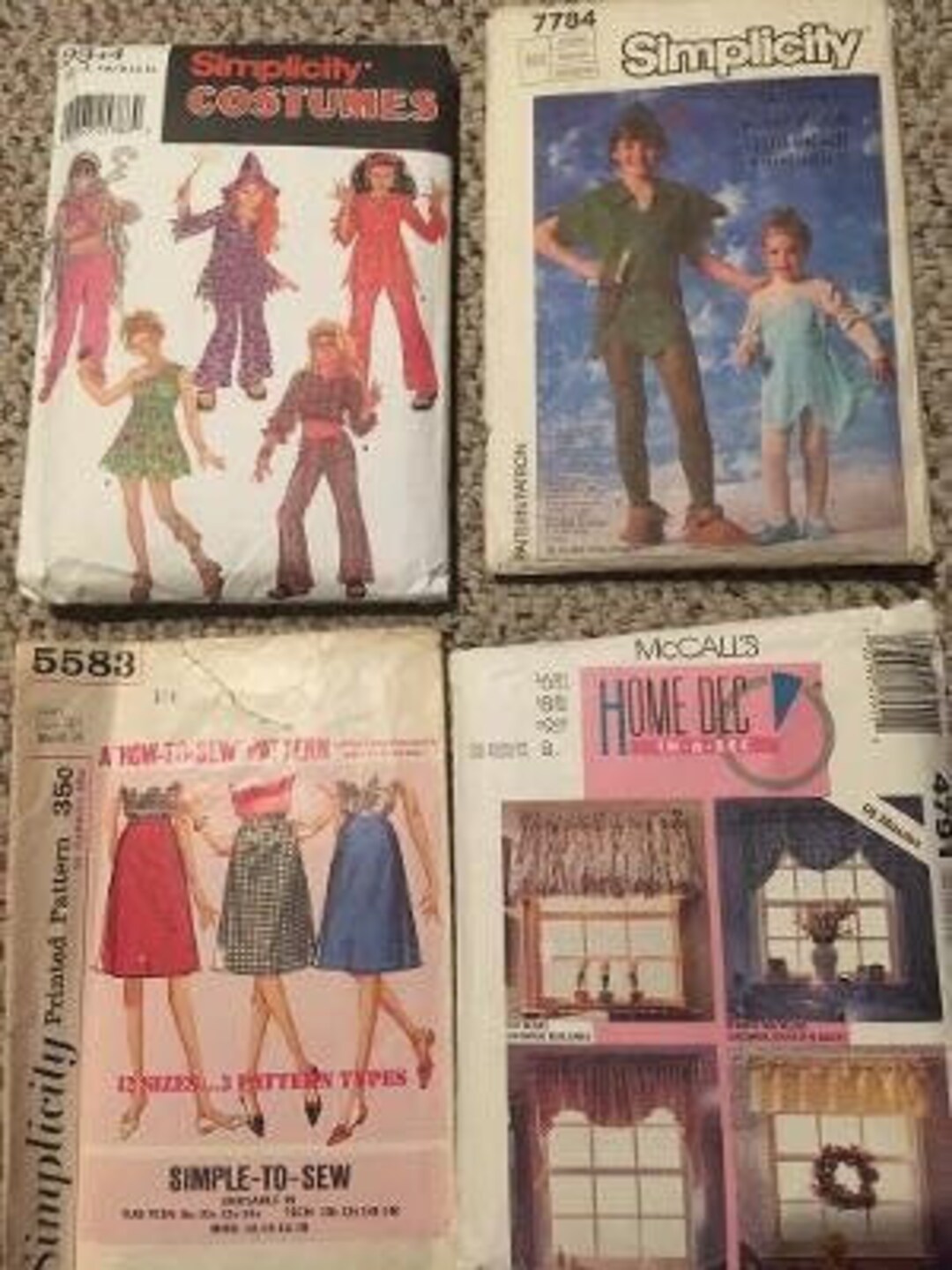 Vintage Sewing Patterns From the 1980's - Etsy