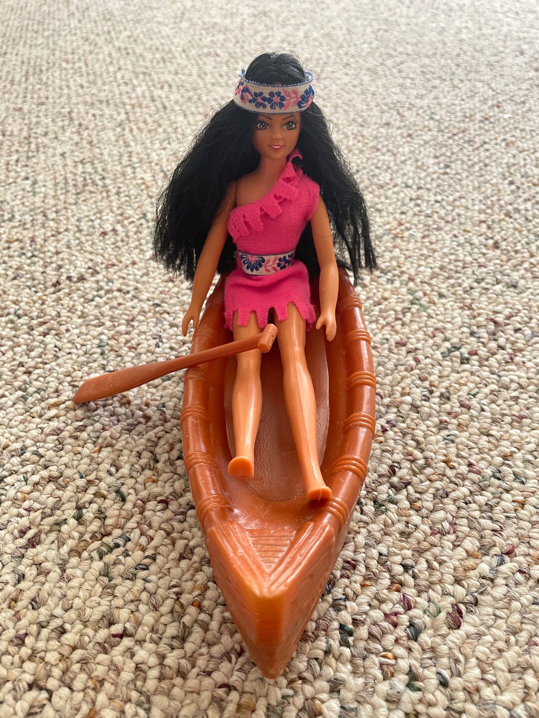 Vintage Indian Princess Doll - Etsy