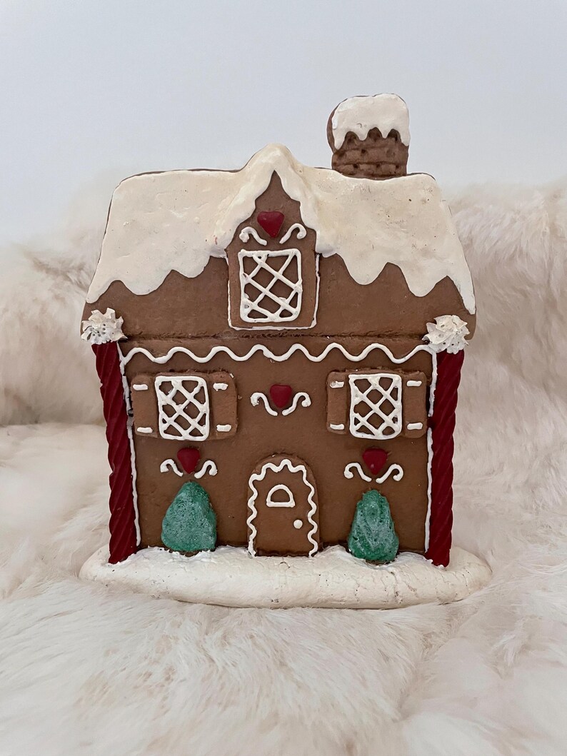Gingerbread House Front. Resin. - Etsy