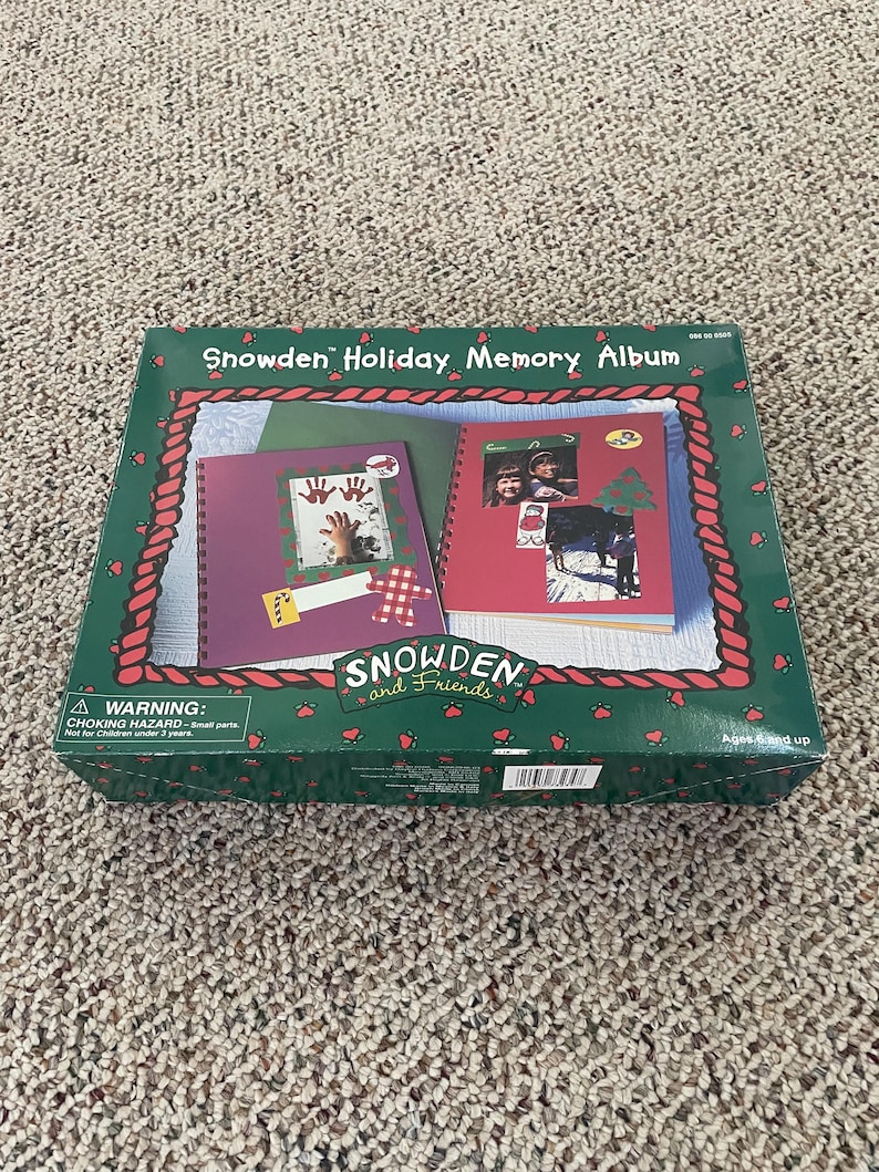 Childs Snowden Memory Album Kit. Christmas - Etsy
