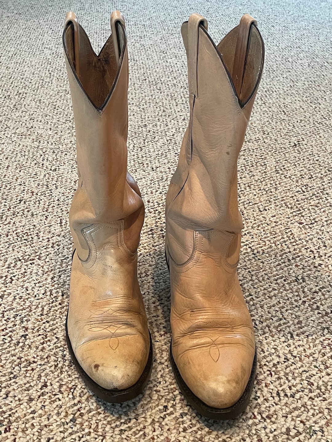 Vintage Frye Boots 70’s Size 10. Pull-on. - Etsy