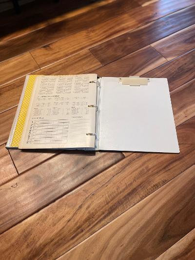 Vintage Binder/data Planner From the 70's by Mead - Etsy