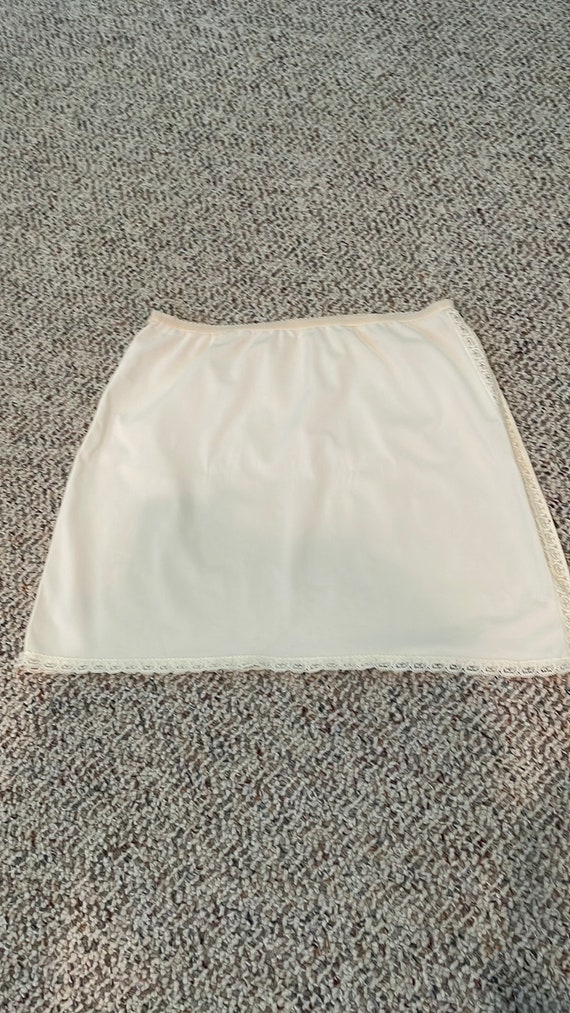 Vintage half slip beige - Gem