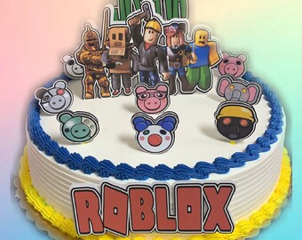 Roblox Cake Topper | Etsy