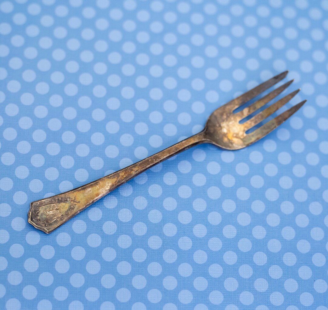 Vintage Medieval Noble Style Fork by R&B - M30 - Etsy