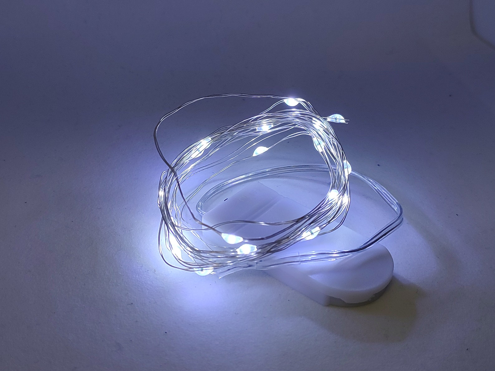 6.5 FT 20 LED String Fairy Lights Copper Wire Battery Powered - Etsy