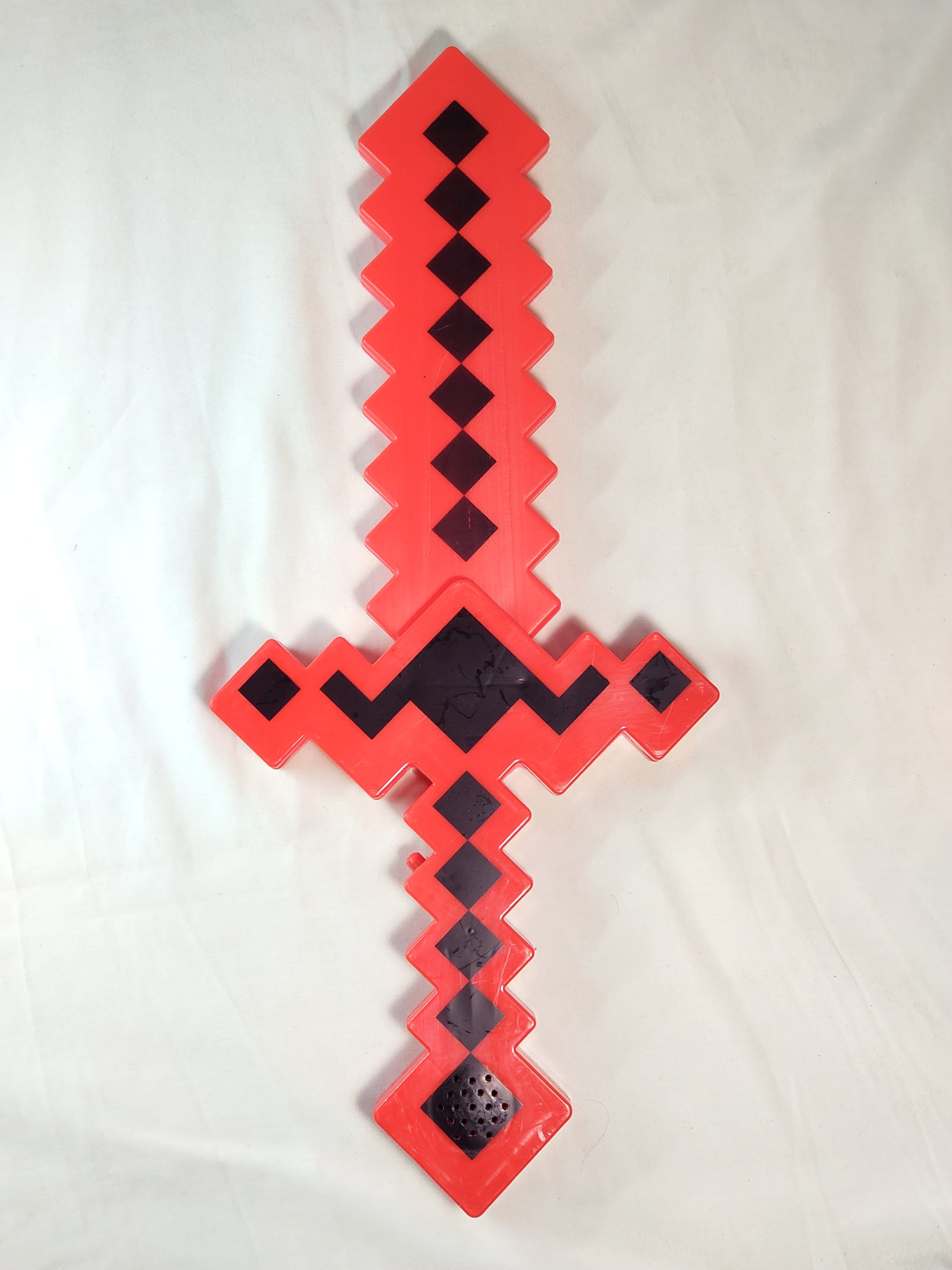 Light up 8-bit Pixel Diamond Sword LED Flashing - Etsy