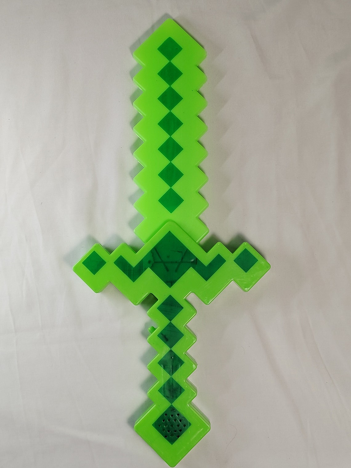 Light up 8-bit Pixel Diamond Sword LED Flashing - Etsy