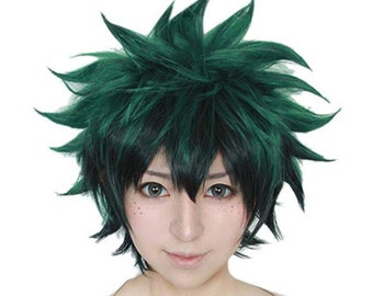 Green Anime Hair Wig - Etsy