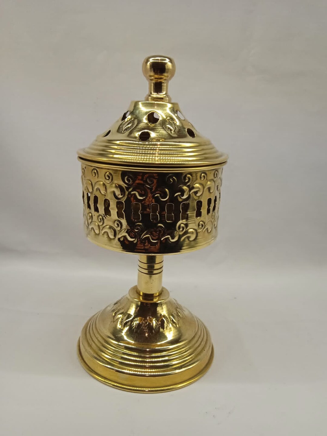 Brass Incense Burner, Small Handmade Moroccan Incense Burner ...