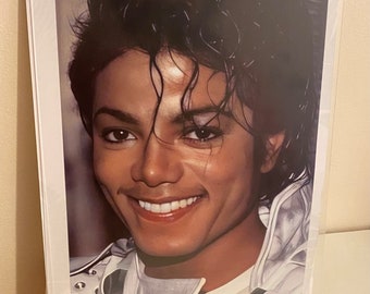 Autograph Signed Michael Jackson Photo COA - Etsy