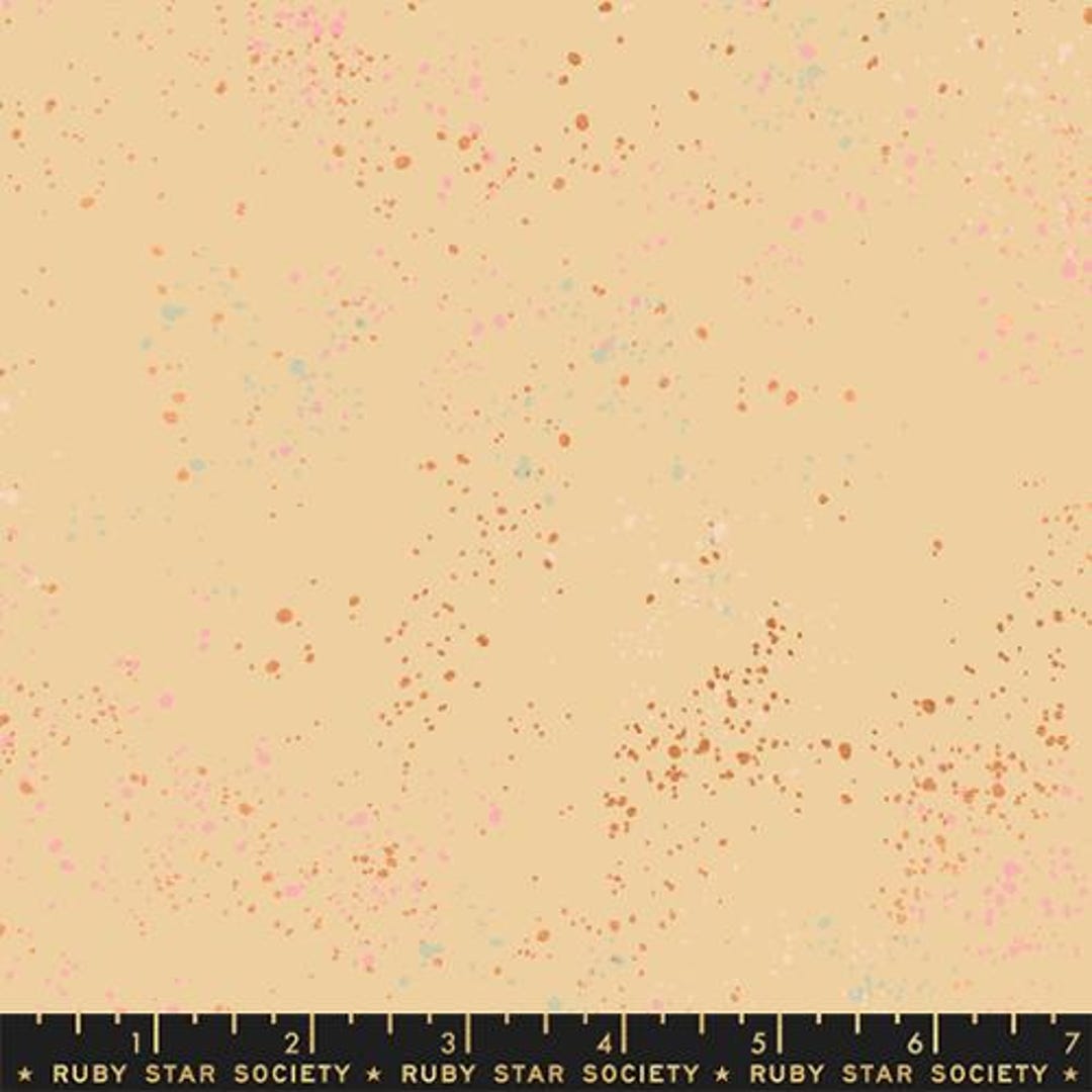 Speckled Parchment Metallic Cotton Fabric by Ruby Star Moda per 1/2 ...