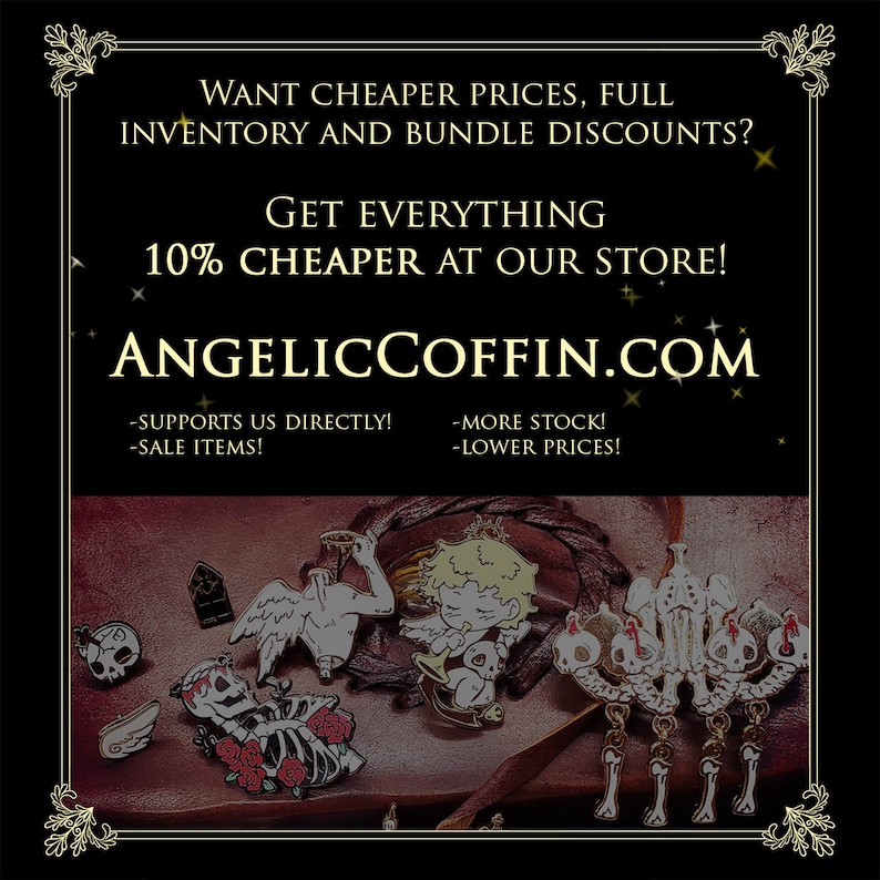 Headless Angel Gothic Enamel Pin Angelcore Pin Occult - Etsy