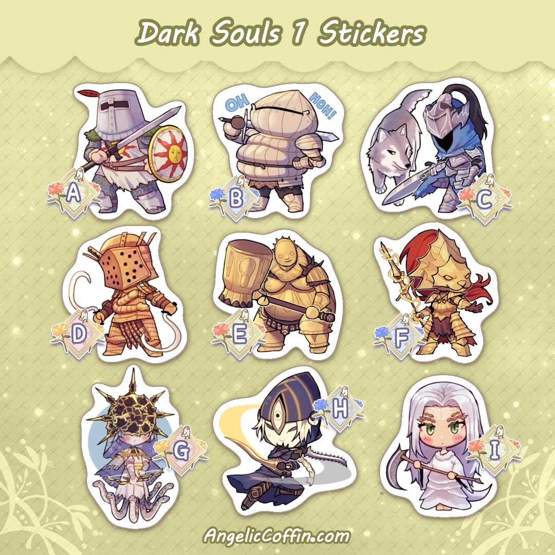 Dark Souls 1 Vinyl Sticker Decal - Etsy