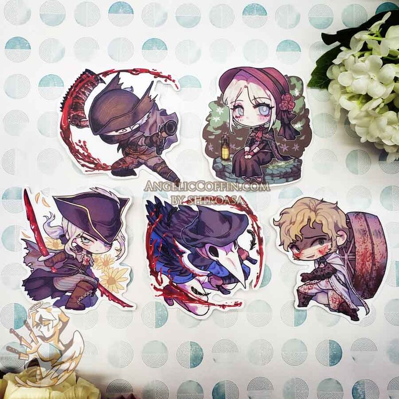 Bloodborne the Hunter Stickers - Etsy