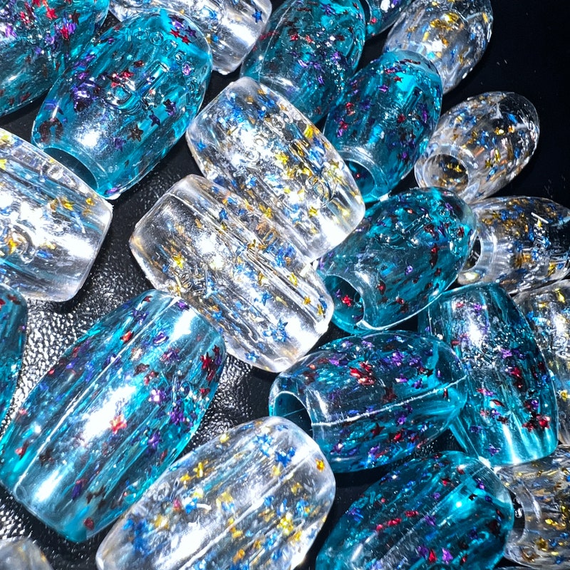 Large Hair Beads - Etsy
