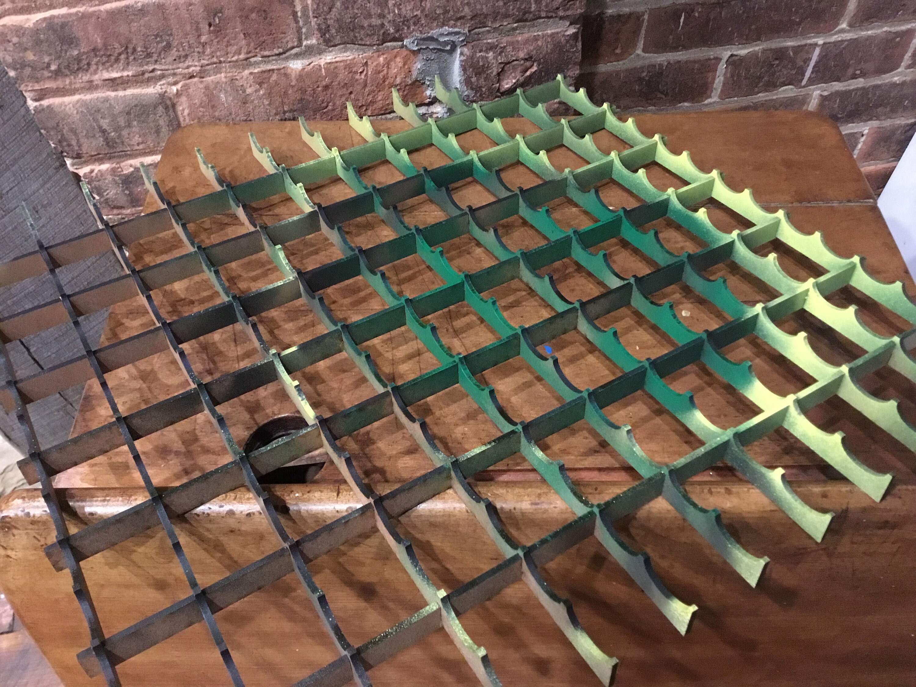 Paint Drying Rack Stand DIGITAL FILE ONLY - Grid Helper File Cnc or ...
