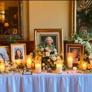 Wedding Memory Table FRAMES ONLY | Memorial Photo Display | Wedding ...