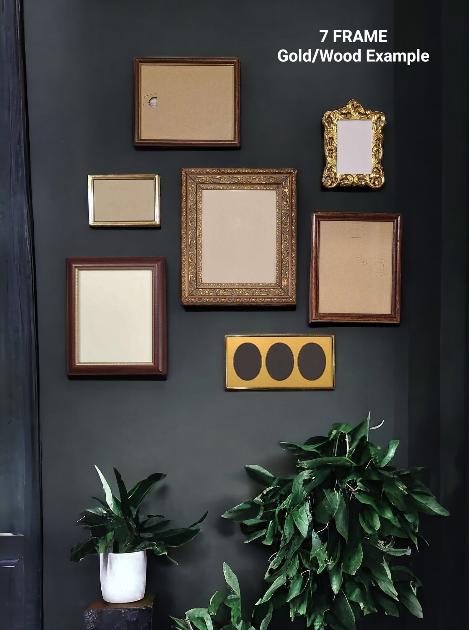 Nursery Gallery Wall | Real Picture Frames | Mix and Match Picture ...