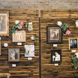 Wedding Memory Table FRAMES ONLY | Memorial Photo Display | Wedding ...