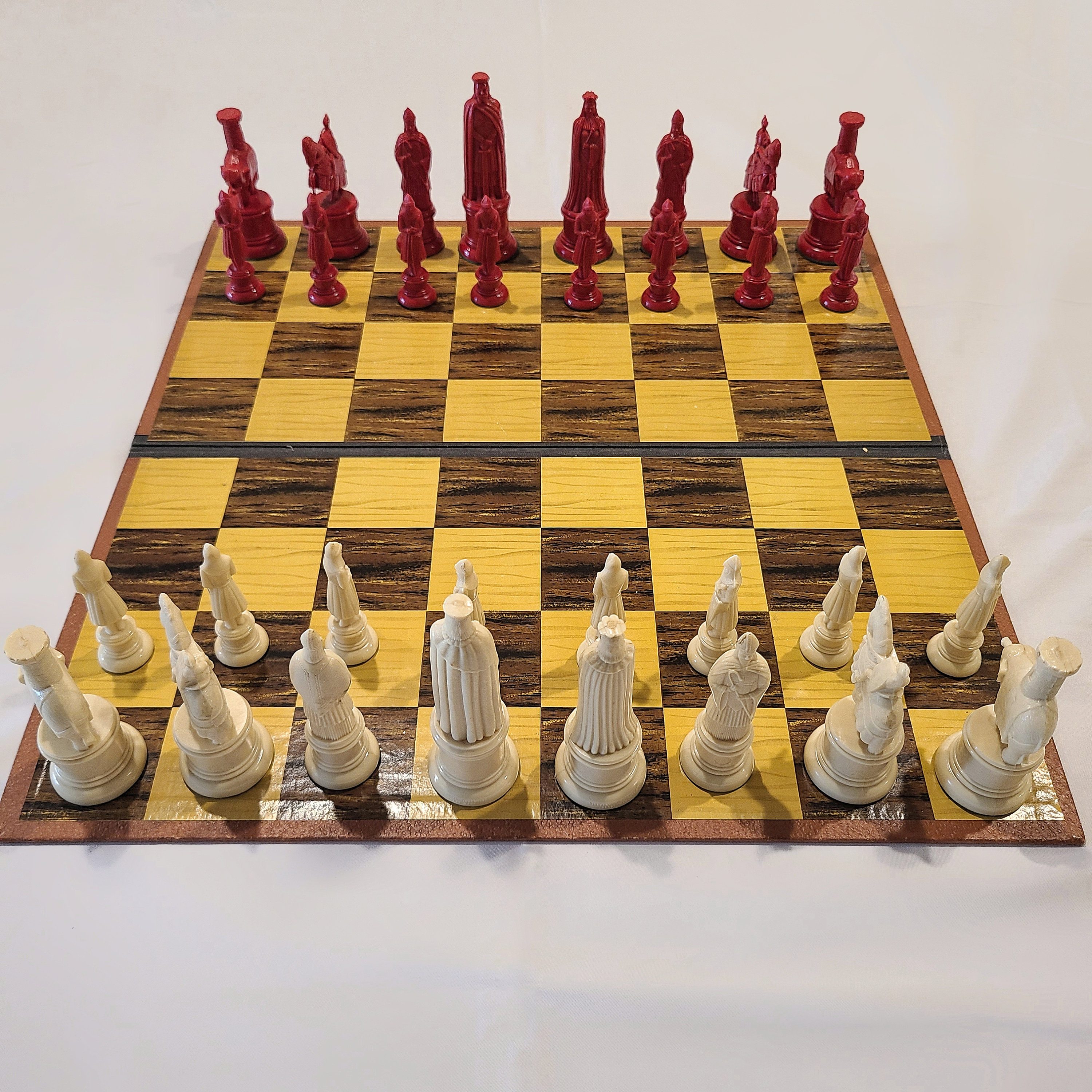 1947 Chess Set Vintage Chess Set Vintage Chess Board - Etsy UK