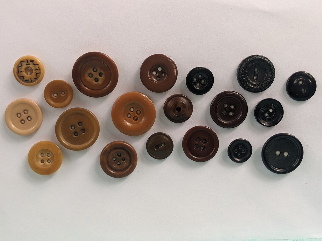Assorted Neutral Buttons - Etsy