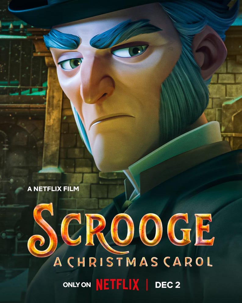 Scrooge: A Christmas Carol DVD -DISC ONLY- No Case or Artwork ! - Etsy