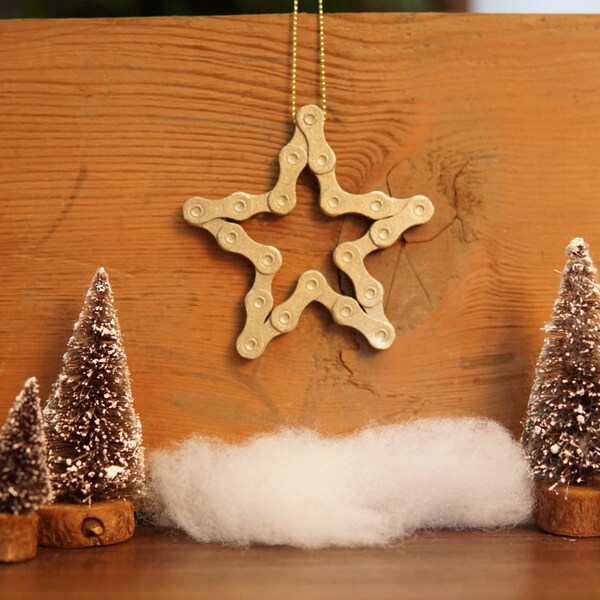 Bike Chain Star - Etsy