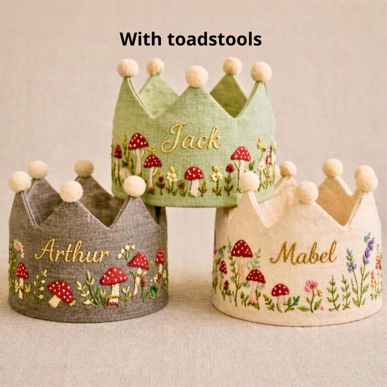 Personalized Name Crown, Birthday Crown, Custom Baby Crown, First ...
