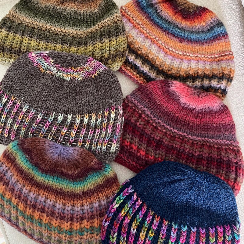 Hand Knit Hat - Etsy