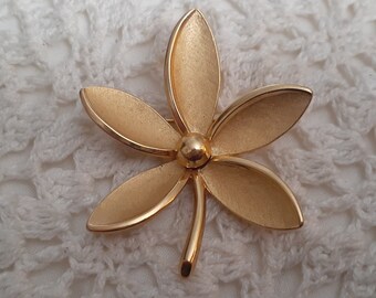 Trifari Flower Brooch | Etsy