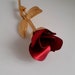 Covani Red Enamel and Gold Tone 3D Rose Figural Brooch/pin - Etsy