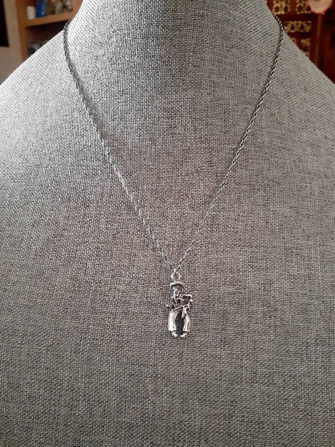 Sterling Silver 3D Western Cowboy Pendant Figural Necklace - Etsy