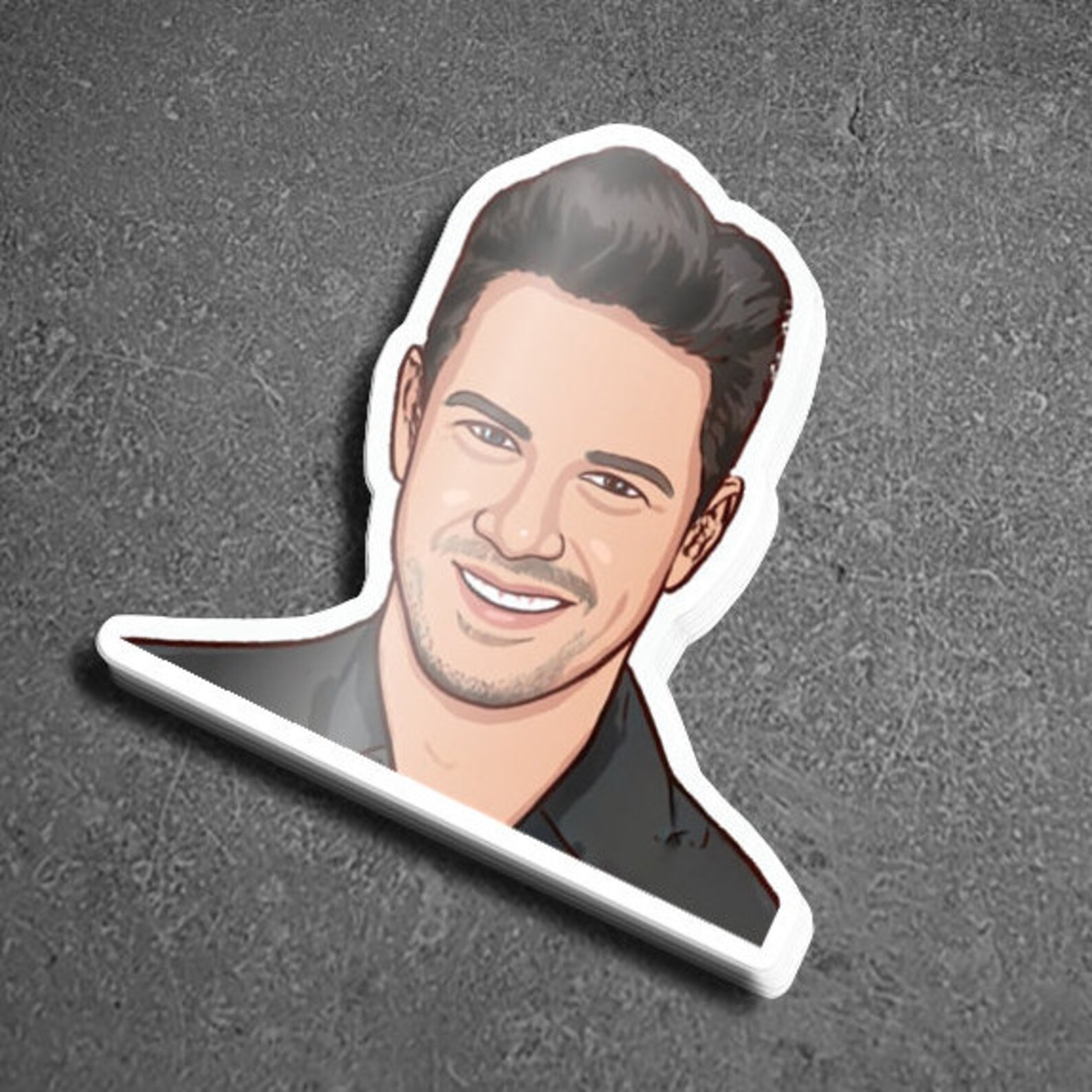 Hallmark Christmas Movie Inspired Ryan Paevey Sticker - Etsy