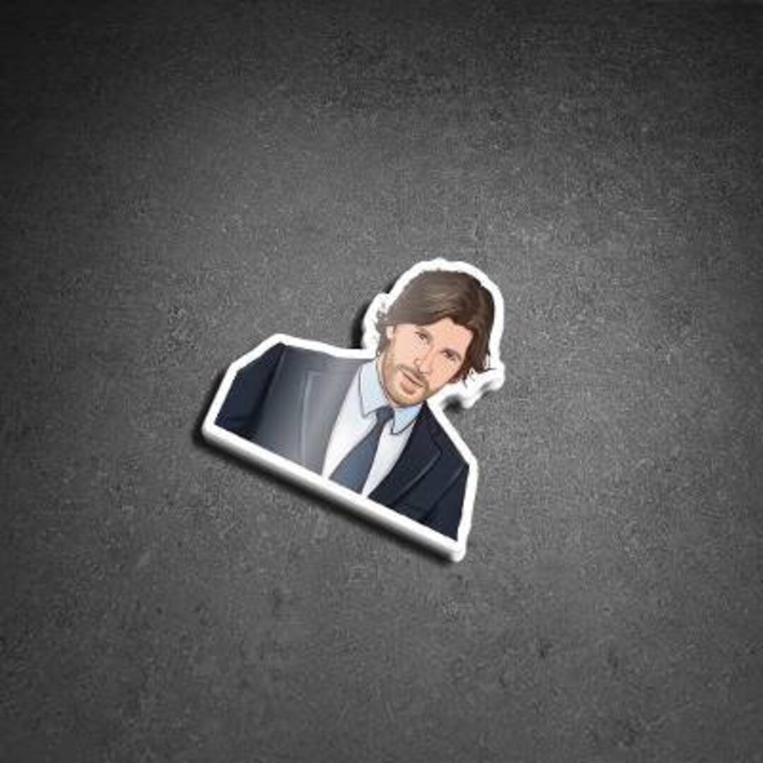 Hallmark Hunk Christmas Movie Inspired Christopher Russell Sticker - Etsy