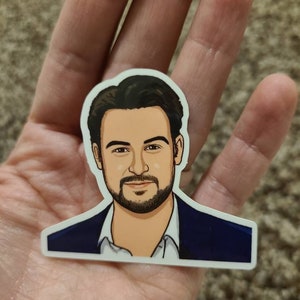 Hallmark Hunk Christmas Movie Inspired Sticker Pack (any Set of 4 or ...