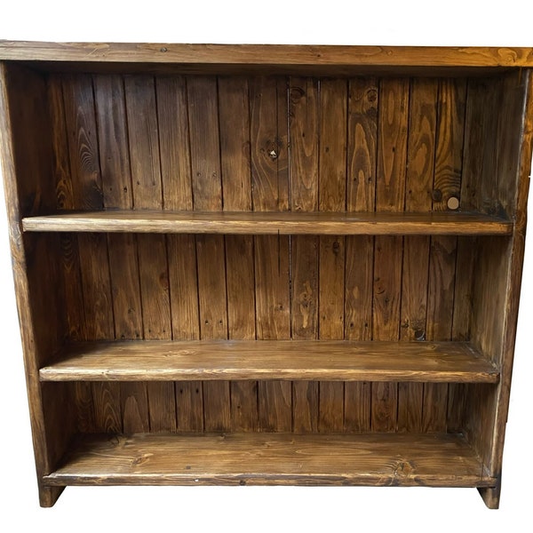 Reclaimed Wood Bookcase - Etsy