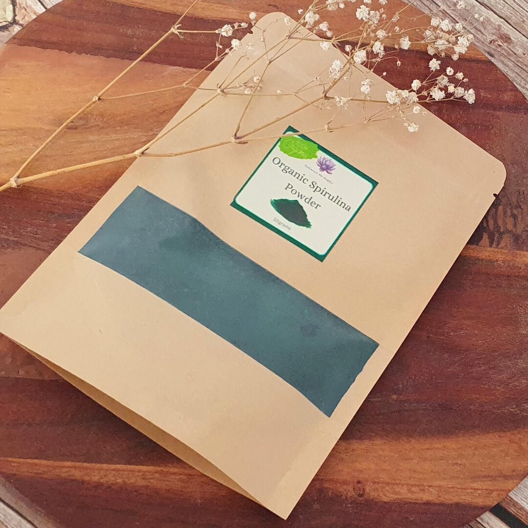Organic Spirulina Wellness Powder | Organic Herbs | Powder | 50g ...