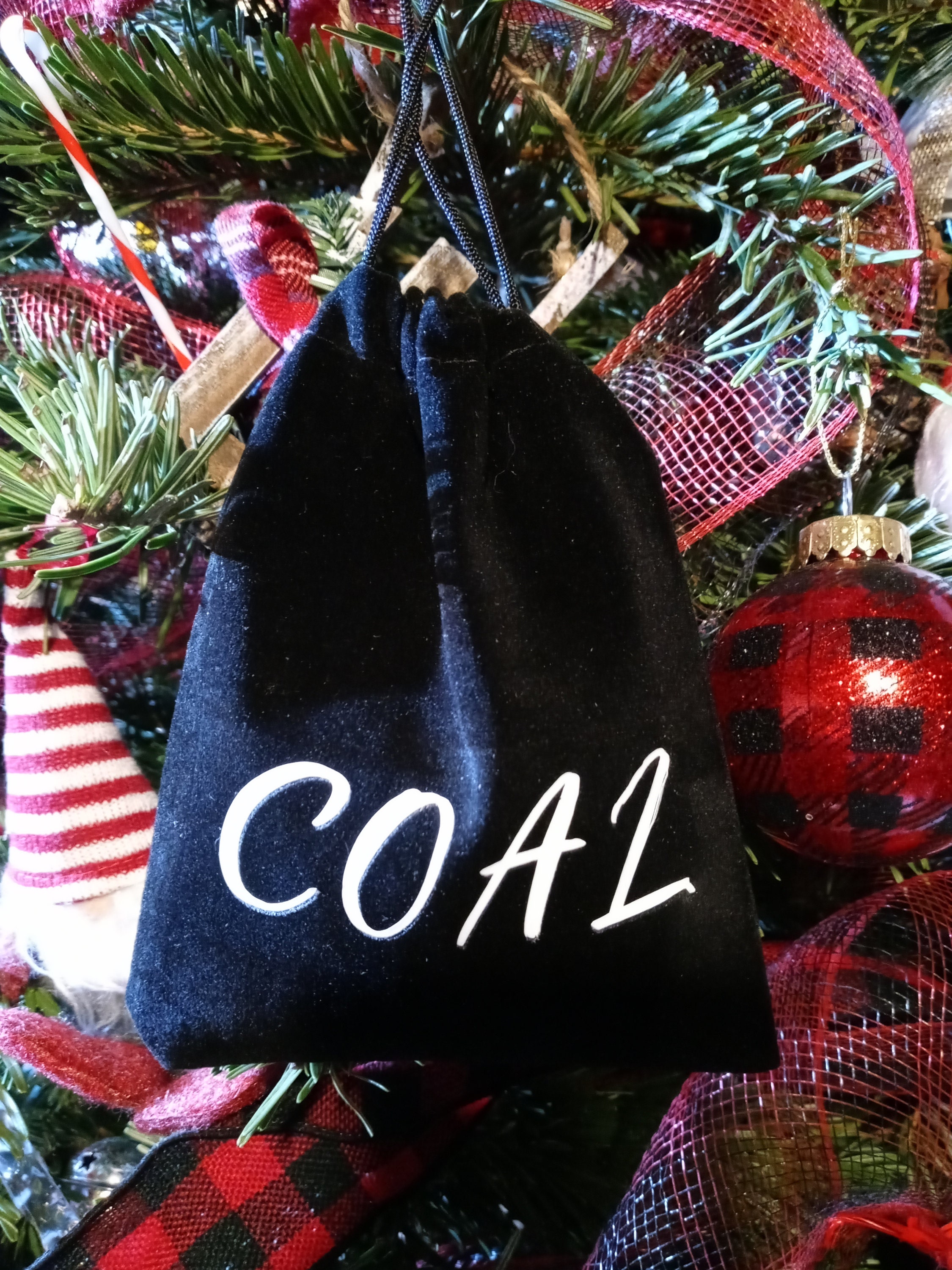 Lump of Coal Santa's Naughty List Coal Stocking Stuffer - Etsy
