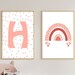 Nursery Wall Art, Boho Nursery Decor, Rainbow Print, Nursery Print ...
