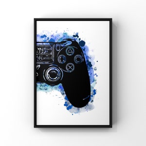 Gaming Print, Gamer Gift, Set of 3, Gaming Prints Personalised, Games ...