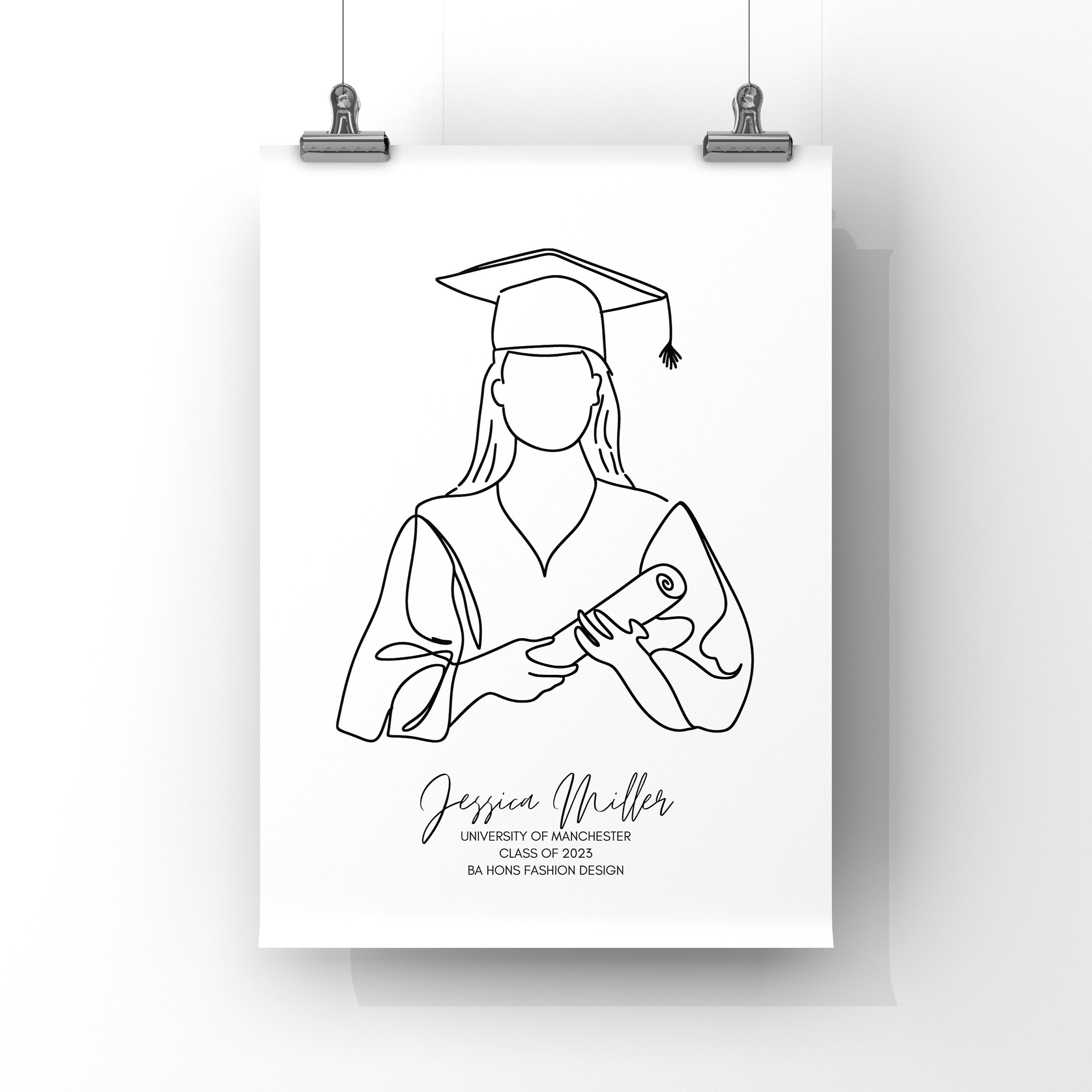 Custom Graduation Gift, University Graduation, High School Graduation ...