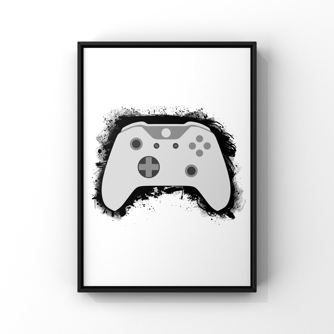 Gaming Print, Printable Gaming Poster, Gamer Print Digital Download ...